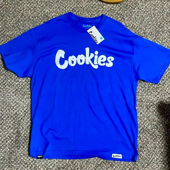 Cookie Lee | Shirts | Cookies Plain Blue Tshirt | Poshmark